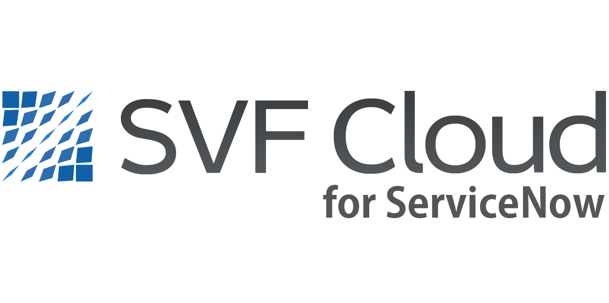 SVF Cloud for ServiceNow
